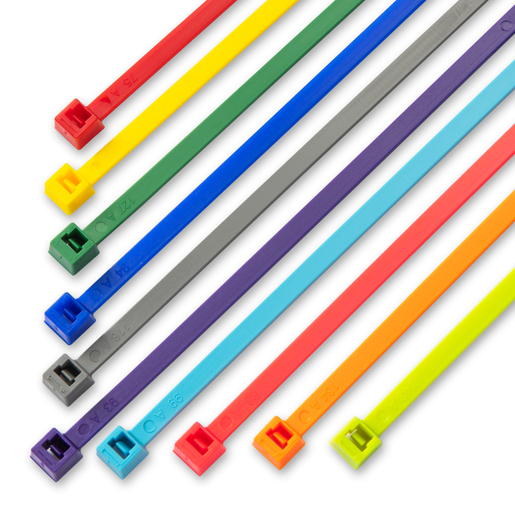 USA Multi-Color Tie Wraps - 11.25 Inch – Tiewraps.com, Inc.