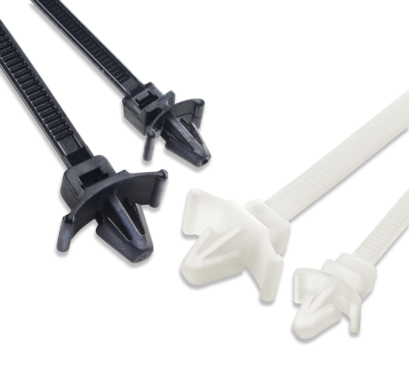 Push Mount Tie Wraps (Black or Natural) – Tiewraps.com, Inc.
